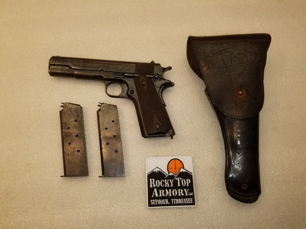 (2) Two – WWI 1911 US Army Issued Pistols | Rocky Top Armory